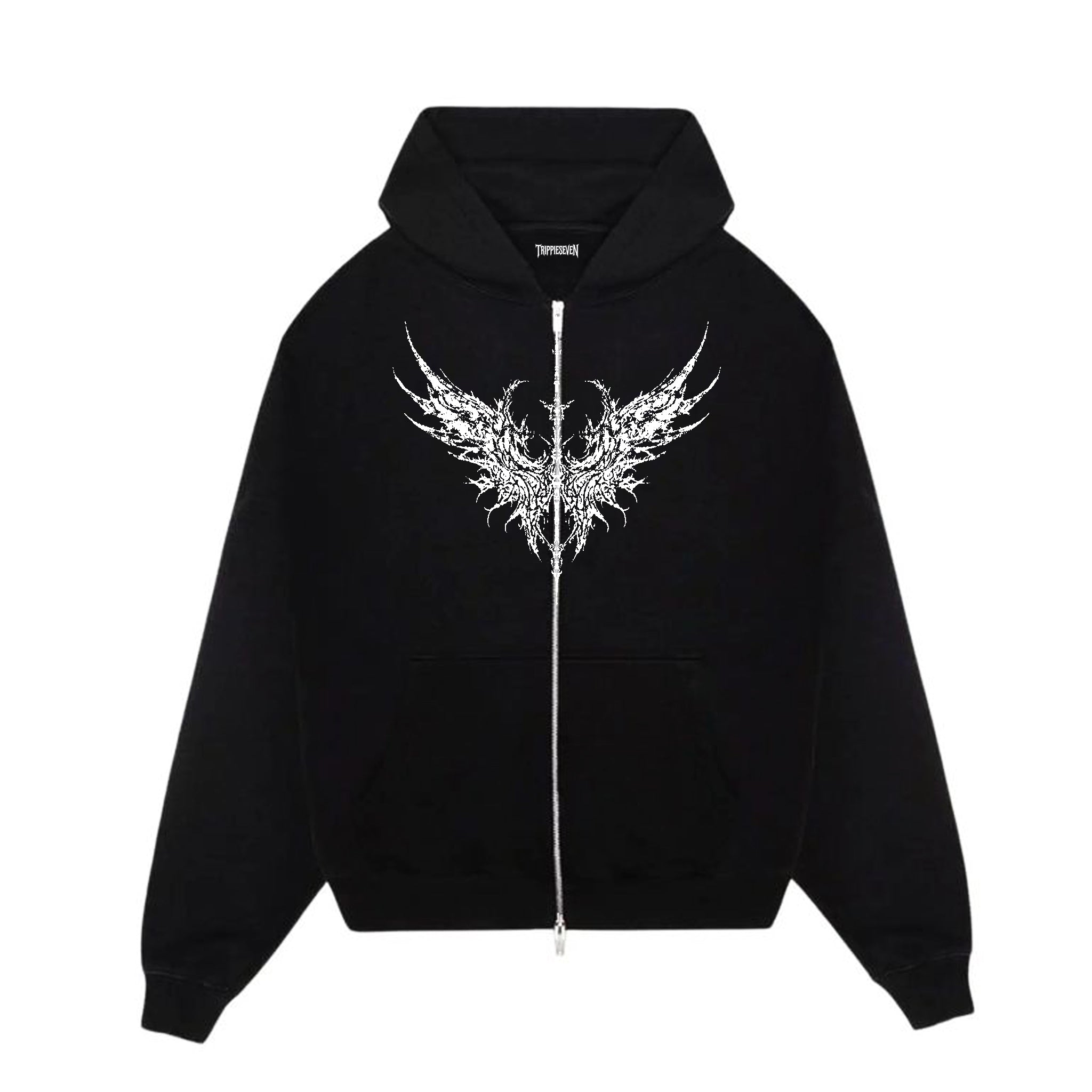 BLACK RAVEN ZIPPER – Trippie7even